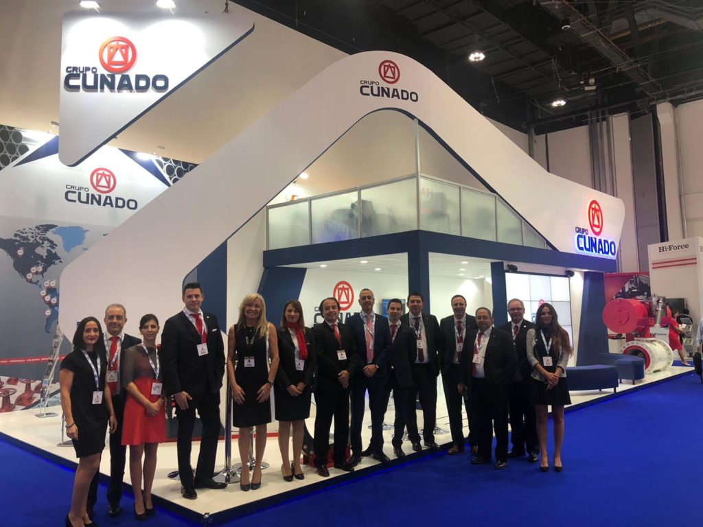 GRUPO CUÑADO os espera en ADIPEC 2018 - Distribuidores de Válvulas y Tuberías - Grupo Cuñado